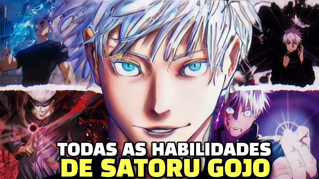 TODAS AS TÉCNICAS DE SATORU GOJO! JUJUTSU KAISEN - YouTube