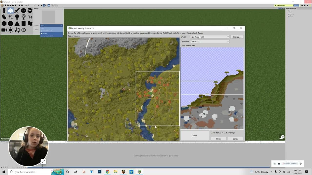 How to make scenery in Mine-imator - YouTube