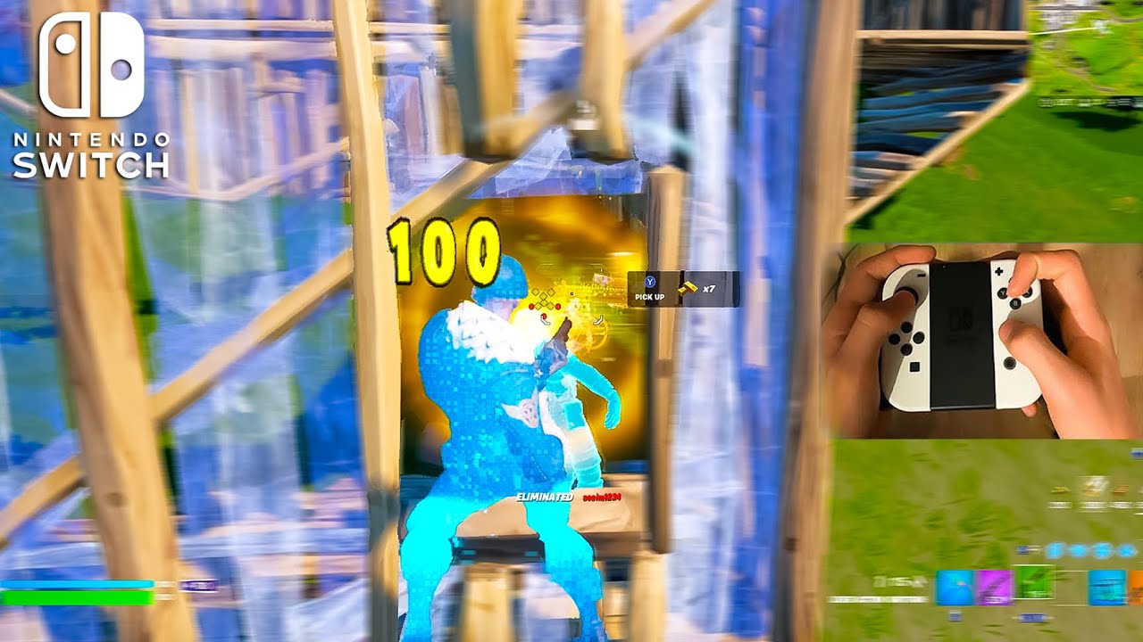 Fortnite Nintendo Switch Oled Season 4 Arena Gameplay 4k 30fps Youtube
