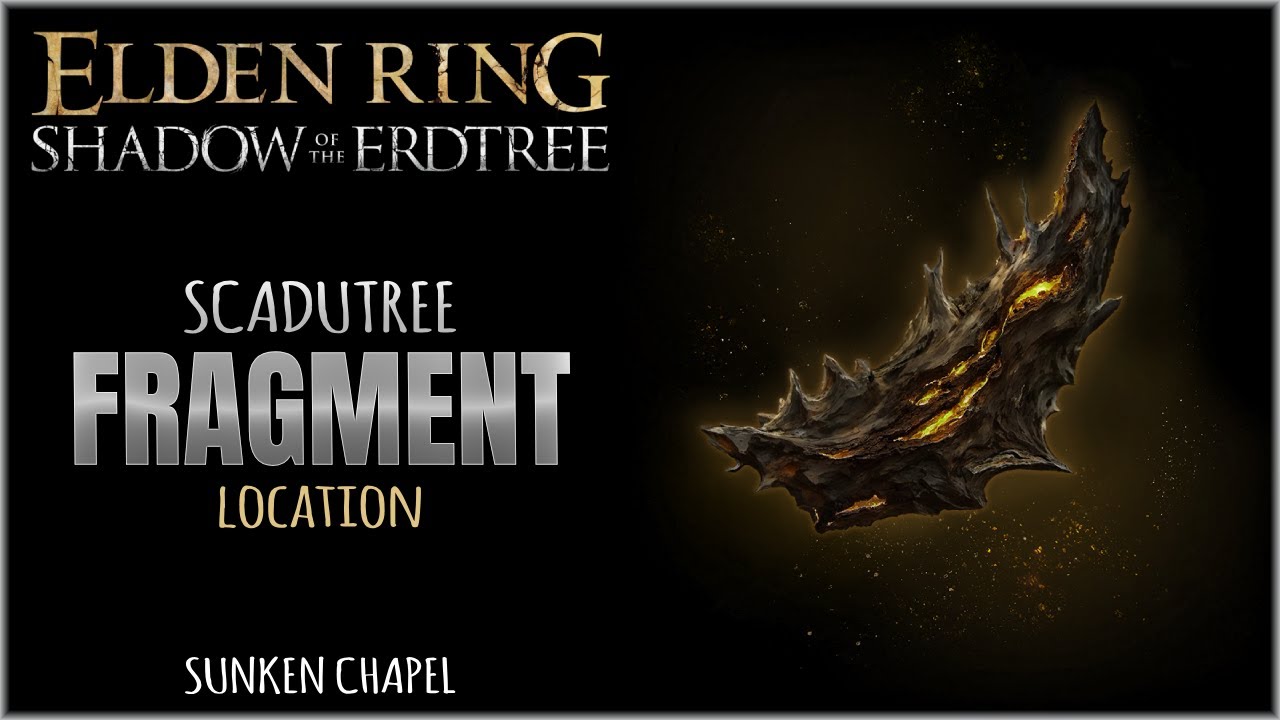 Elden Ring | Scadutree Fragment Location at Sunken Chapel - YouTube