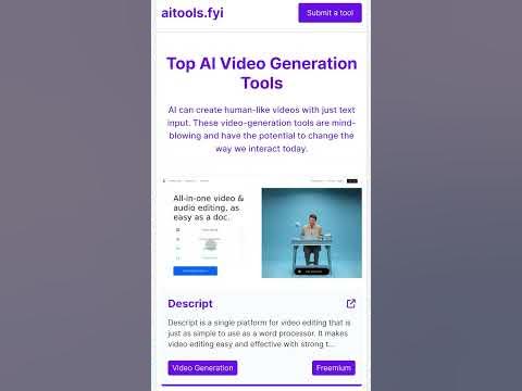 AiTools.fyi: The Ultimate Resource for AI Tools - YouTube