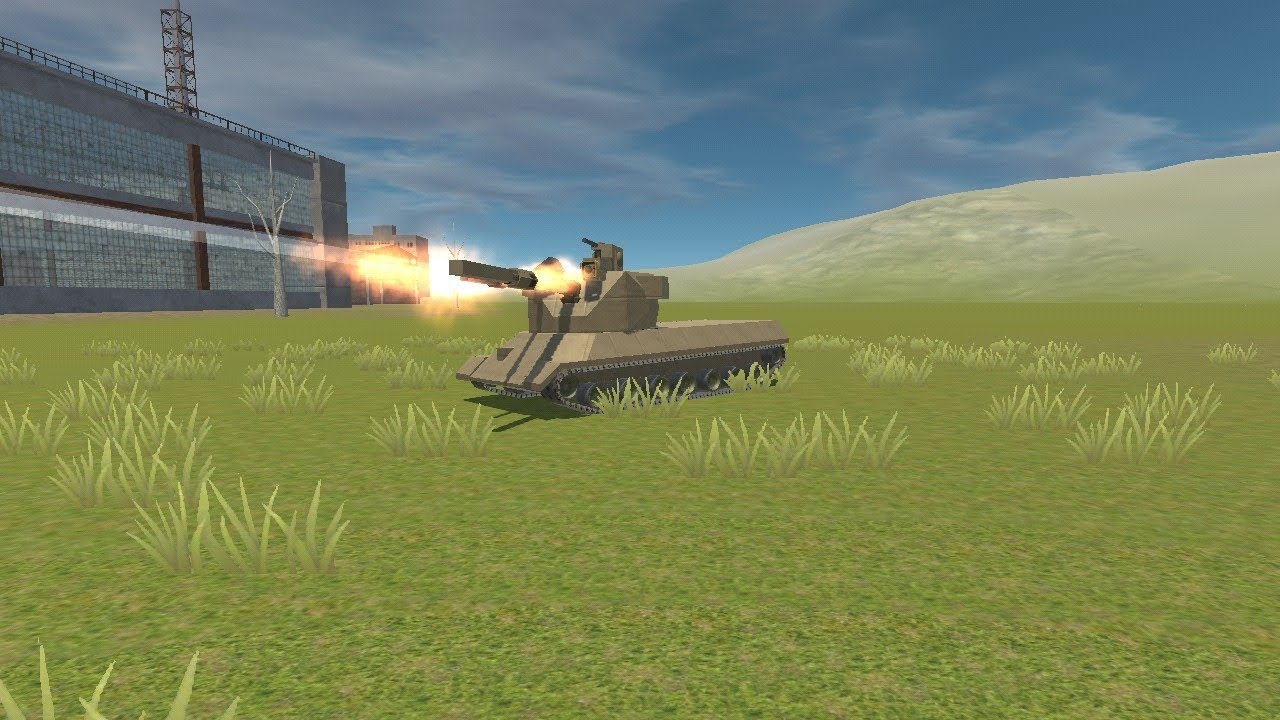 Turm III a one of the op tank|Sandbox world 3d mechanics - YouTube