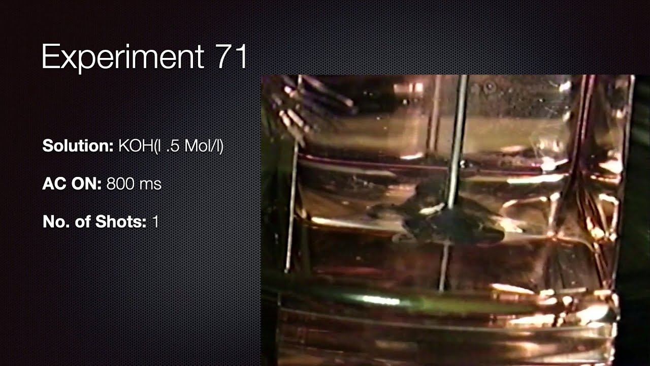 Matsumoto - Experiment 71, overview, video, results - YouTube