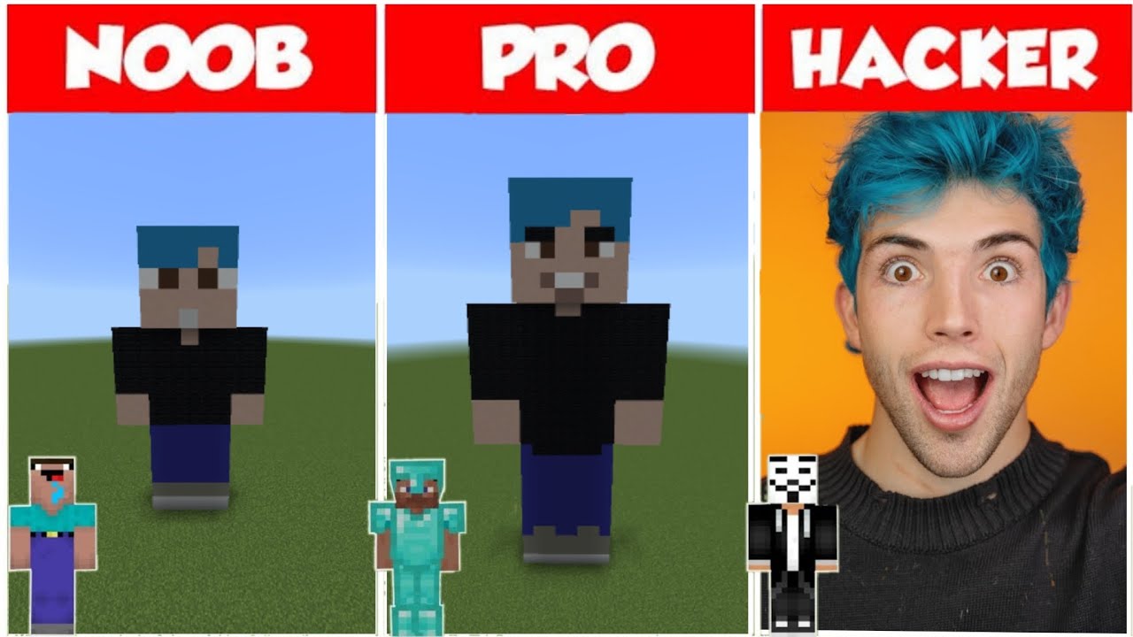 NOOB vs PRO vs HACKER vs GOD: MARIANO RAZO - YouTube