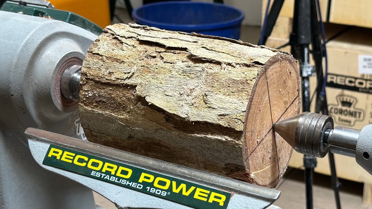 Woodturning 2nd turn of a dry bowl - YouTube