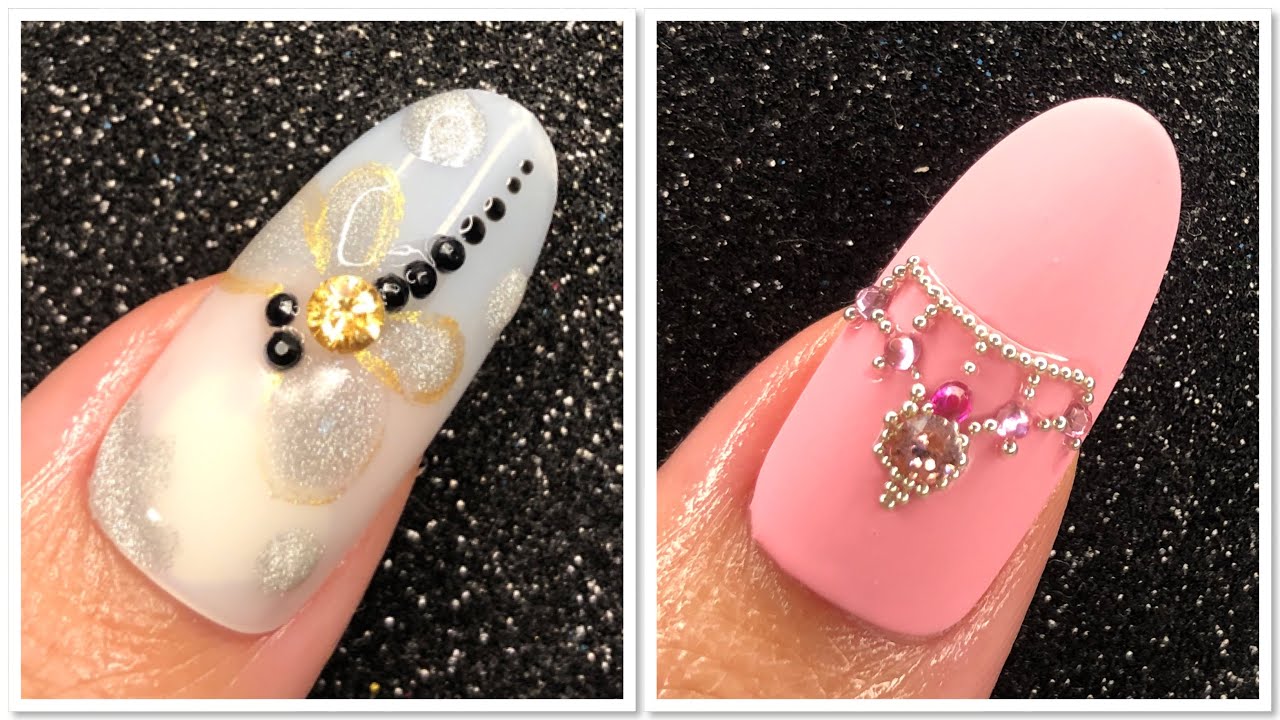Princess Crown Nail Art Designs - YouTube