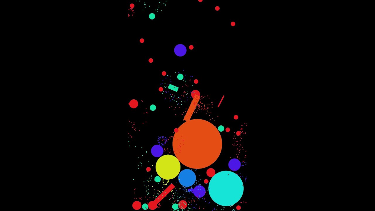 Colorful Merge Balls: Grow Bigger ASMR Game #Short - YouTube