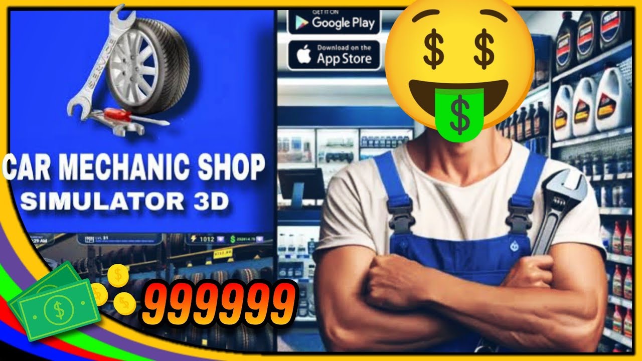 MOD - Car Mechanic Shop Simulator 3D (Atualizado v1.0.15) - YouTube