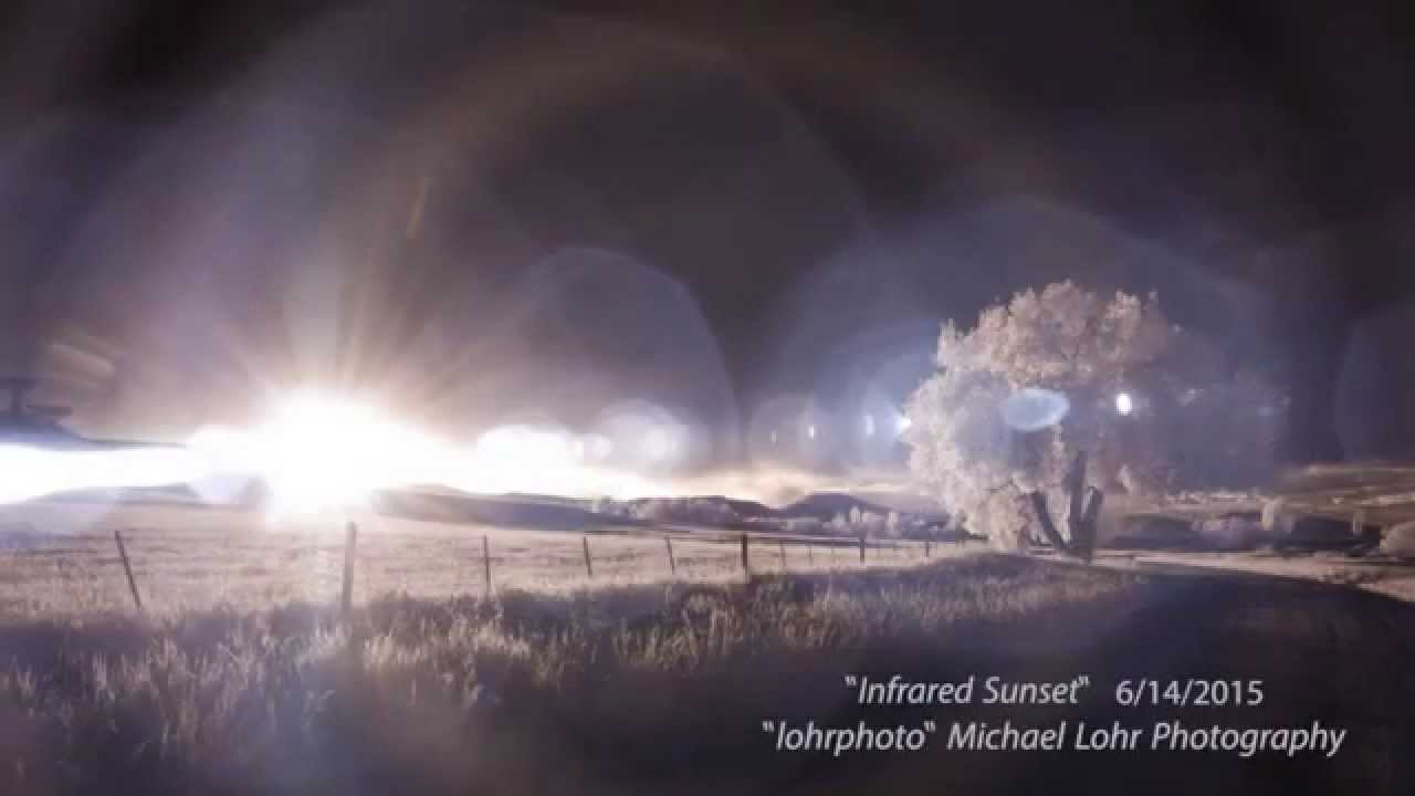 The Timelapse Behind the Photos - Infrared Sunset - YouTube