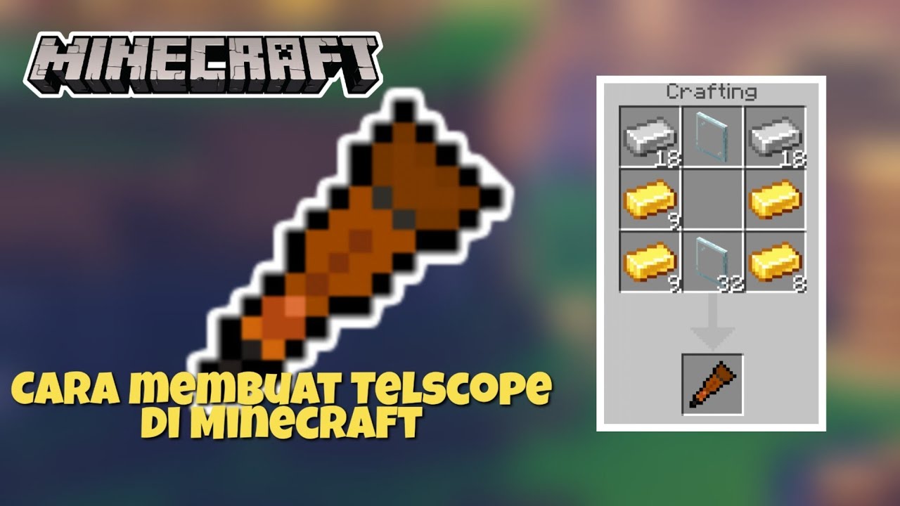 Addon Telescope di Minecraft Pe ( Minecraft 1.16 ) - YouTube