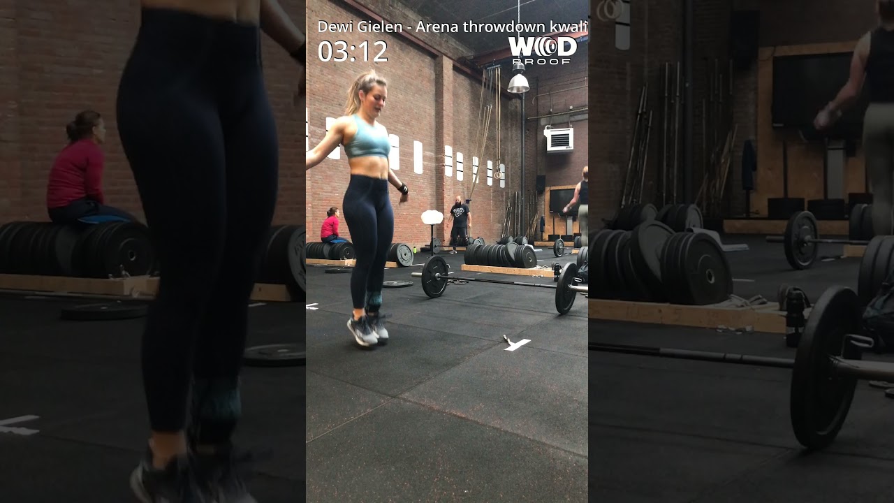 Arena Throwdown Qualifier - WOD 2A + B - Scaled - Dewi Gielen - YouTube