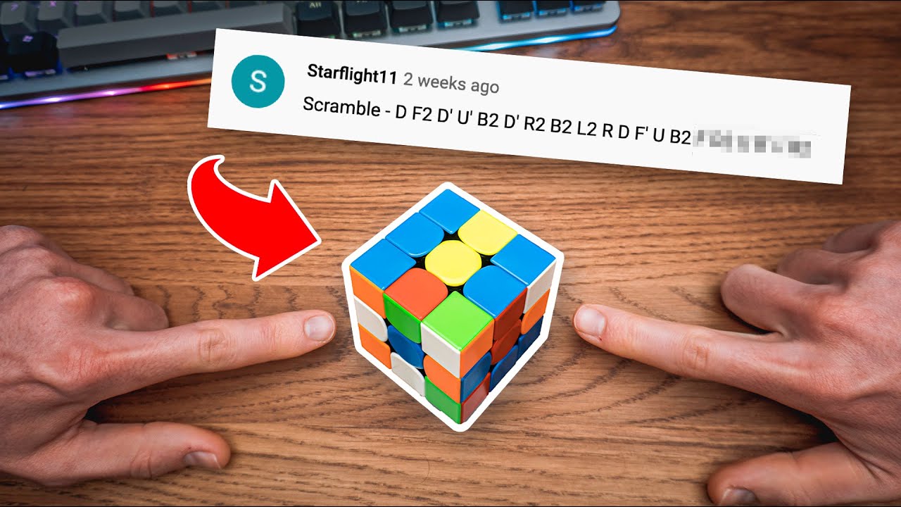 Is This The LUCKIEST 3x3 Scramble EVER GIVEAWAY YouTube is-this-the-luckiest-3x3-scramble-ever-giveaway-youtube