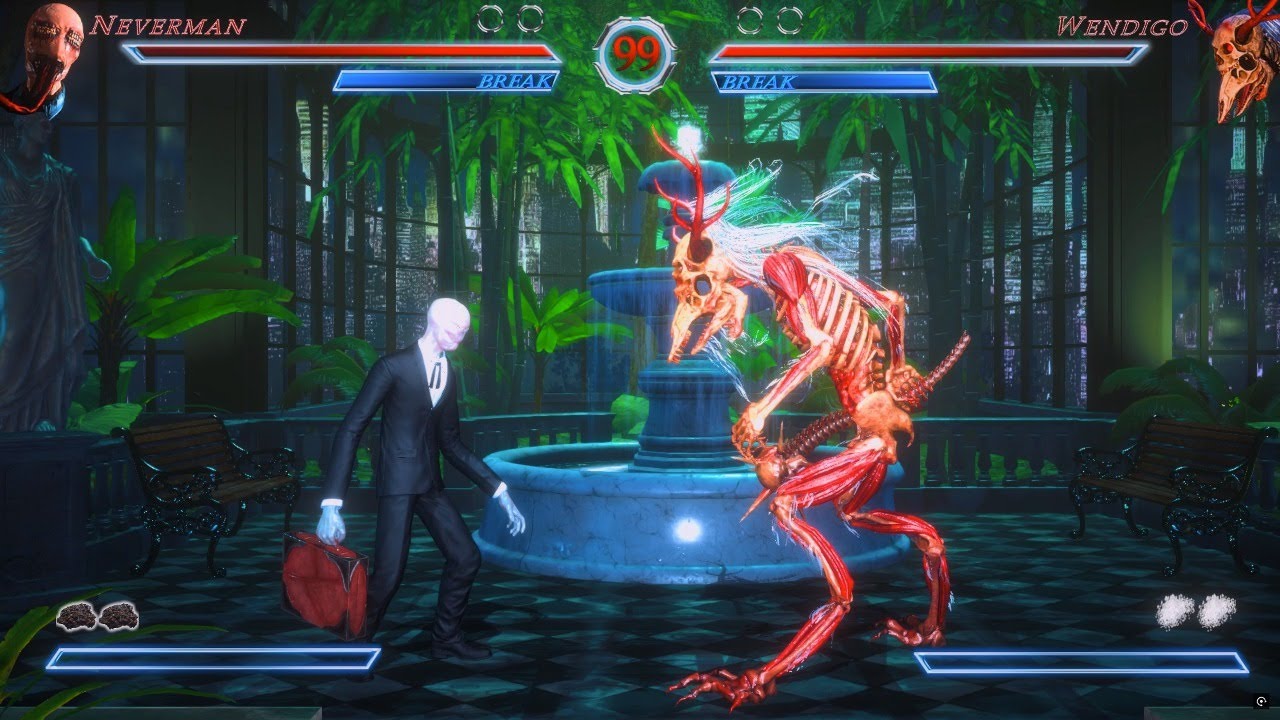 Terrordrome Reign Of The Legends - Neverman Vs Wendigo - YouTube