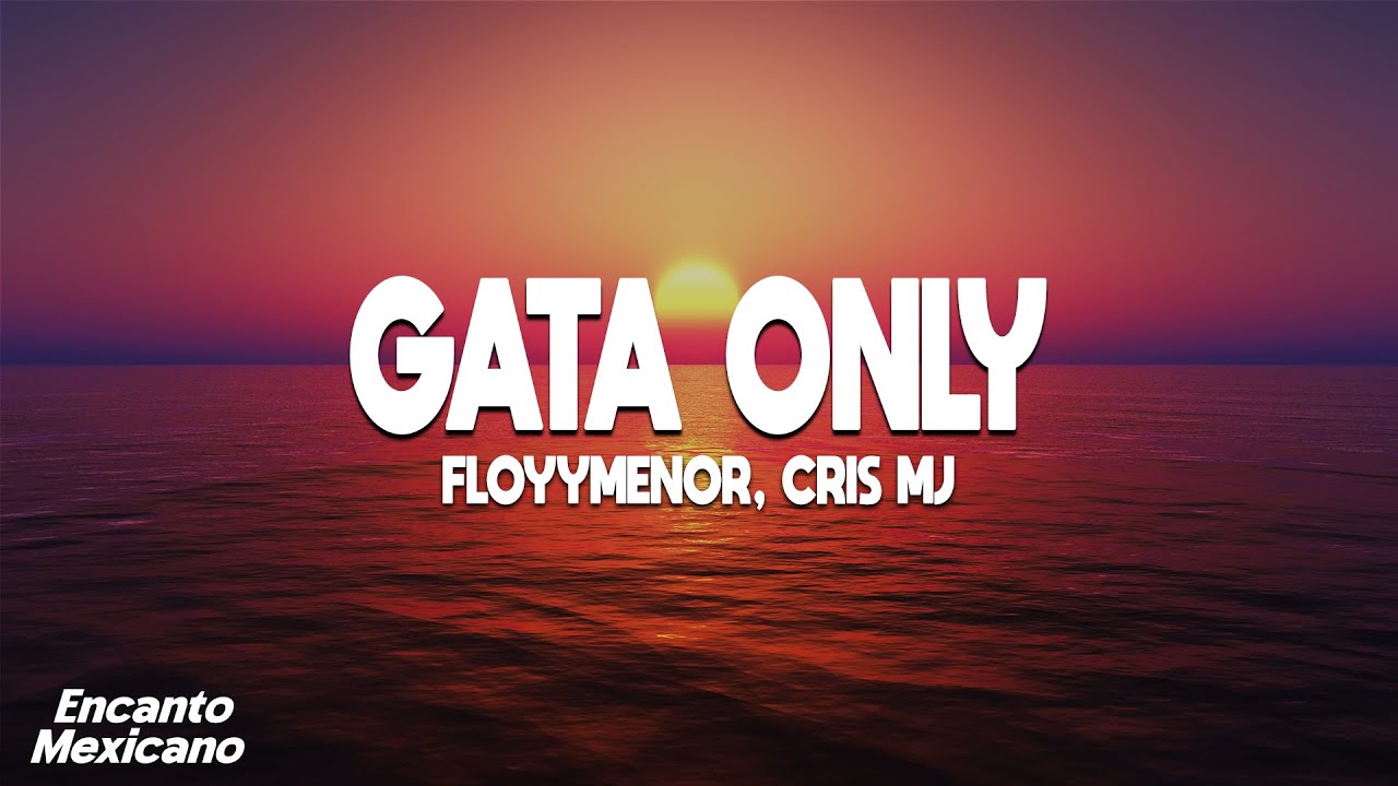FloyyMenor, Cris MJ - Gata Only (Letra\Lyrics) - YouTube