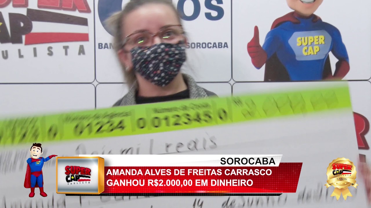 Ganhadores Supercap Paulista - 14/06/2020 - 1º Prêmio - YouTube