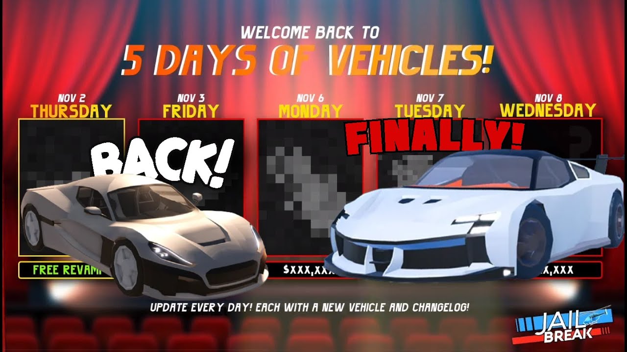 5 Days of Vehicles RETURNS..What You NEED To KNOW Before 5 DAYS OF ...