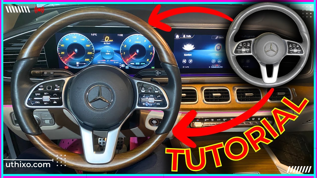 Mercedes-Benz LENKRAD INSTALLATION | Anleitung AUSBAU & EINBAU V167 ...