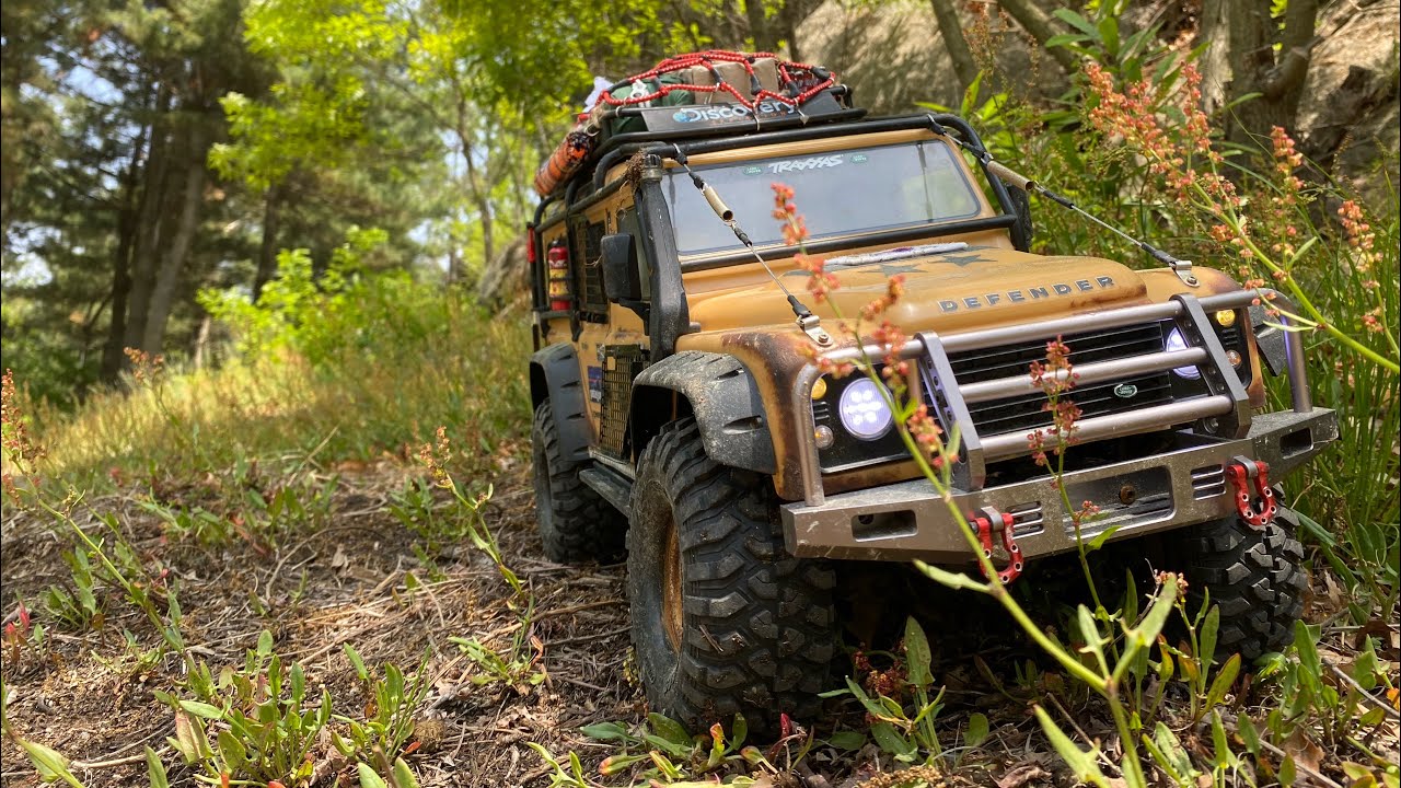 RC Traxxas TRX4-Defender 4K - YouTube