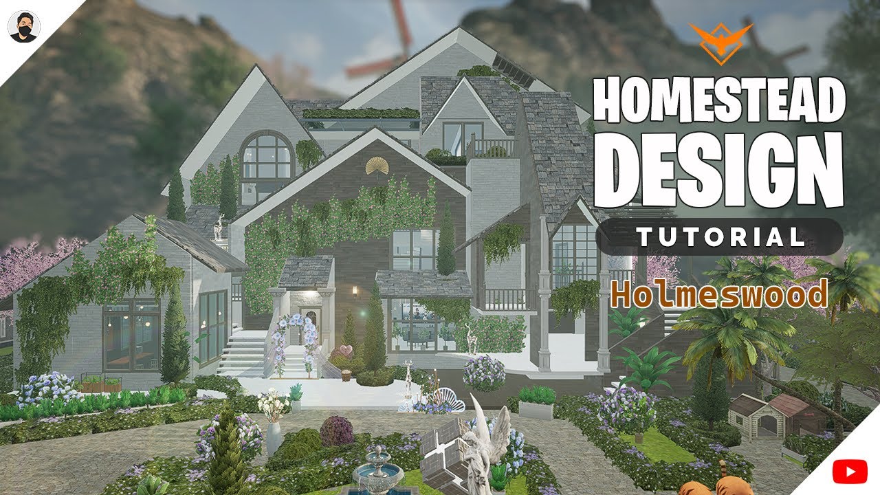 Undawn Homestead Design: Holmeswood (Bahay ni Grace) - Tutorial - YouTube