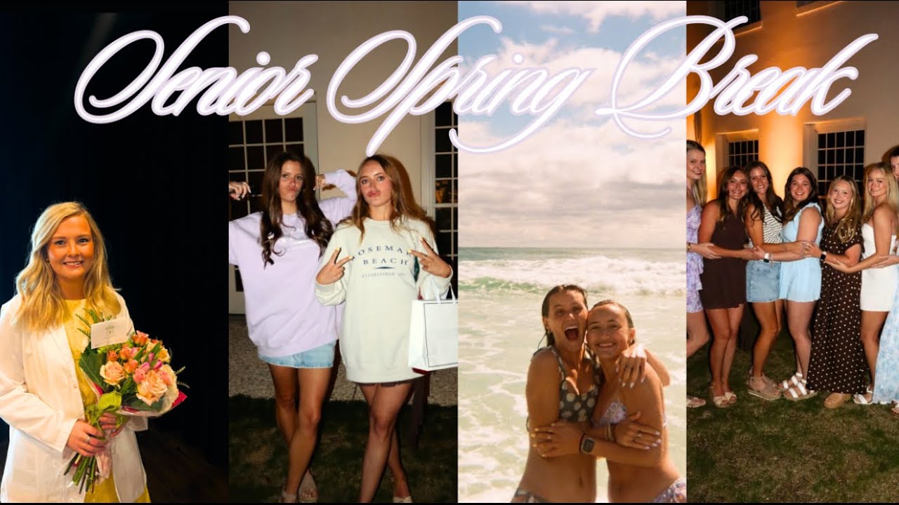 spring break 2025 ☀️🏝🍹 : florida, shopping, & white coat ceremony - YouTube