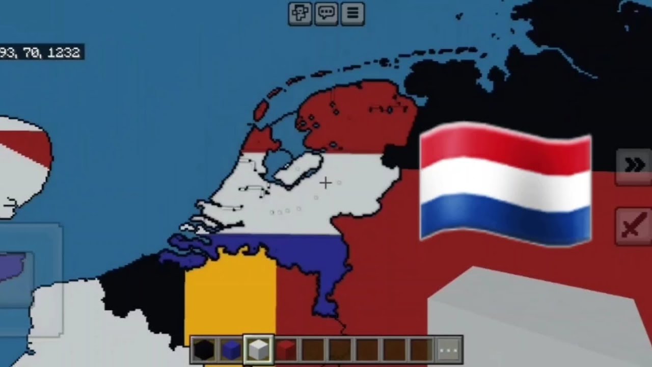 How to build Netherlands in minecraft (Part 2) Remade - YouTube