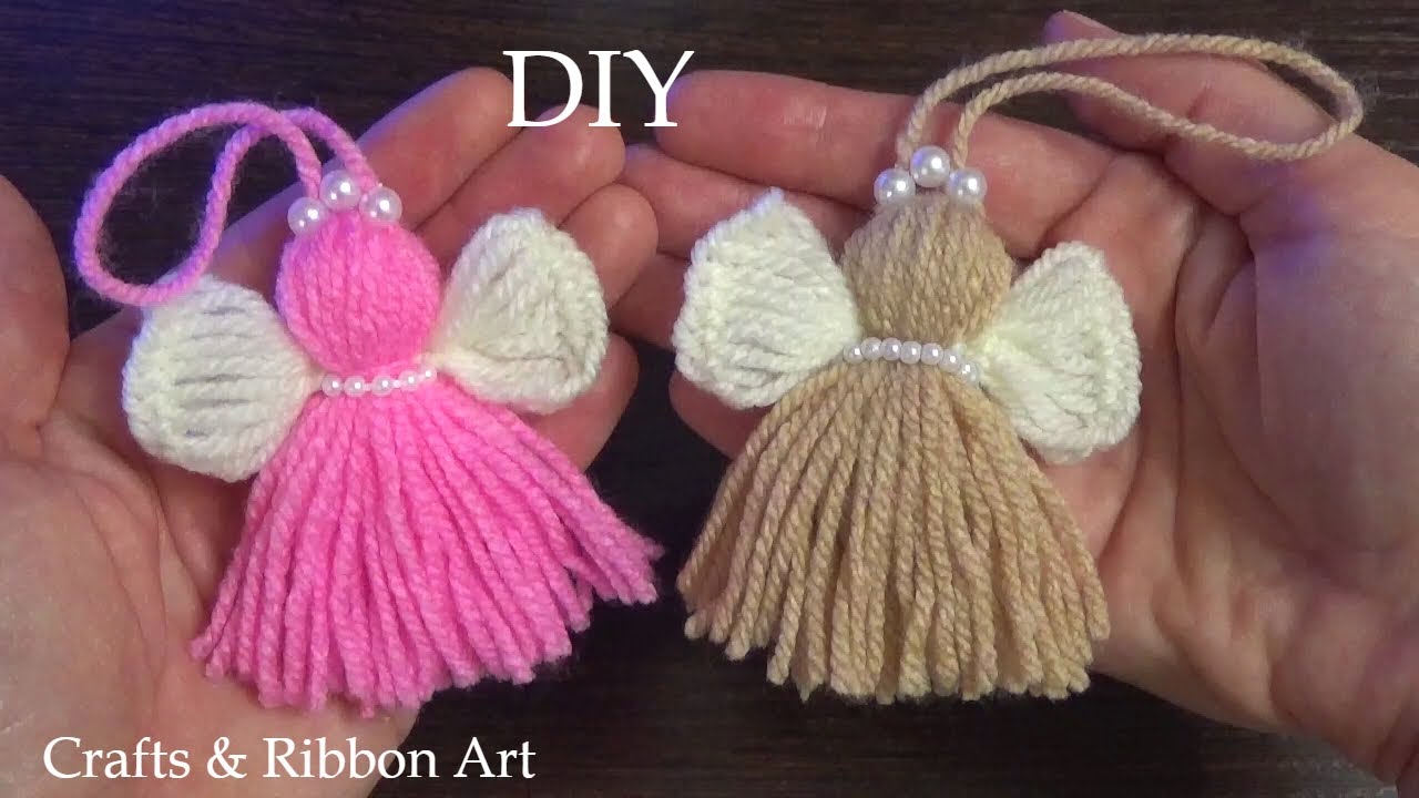 Amazing Angel Craft Ideas with Wool - DIY Woolen Crafts - Easy DIY ...