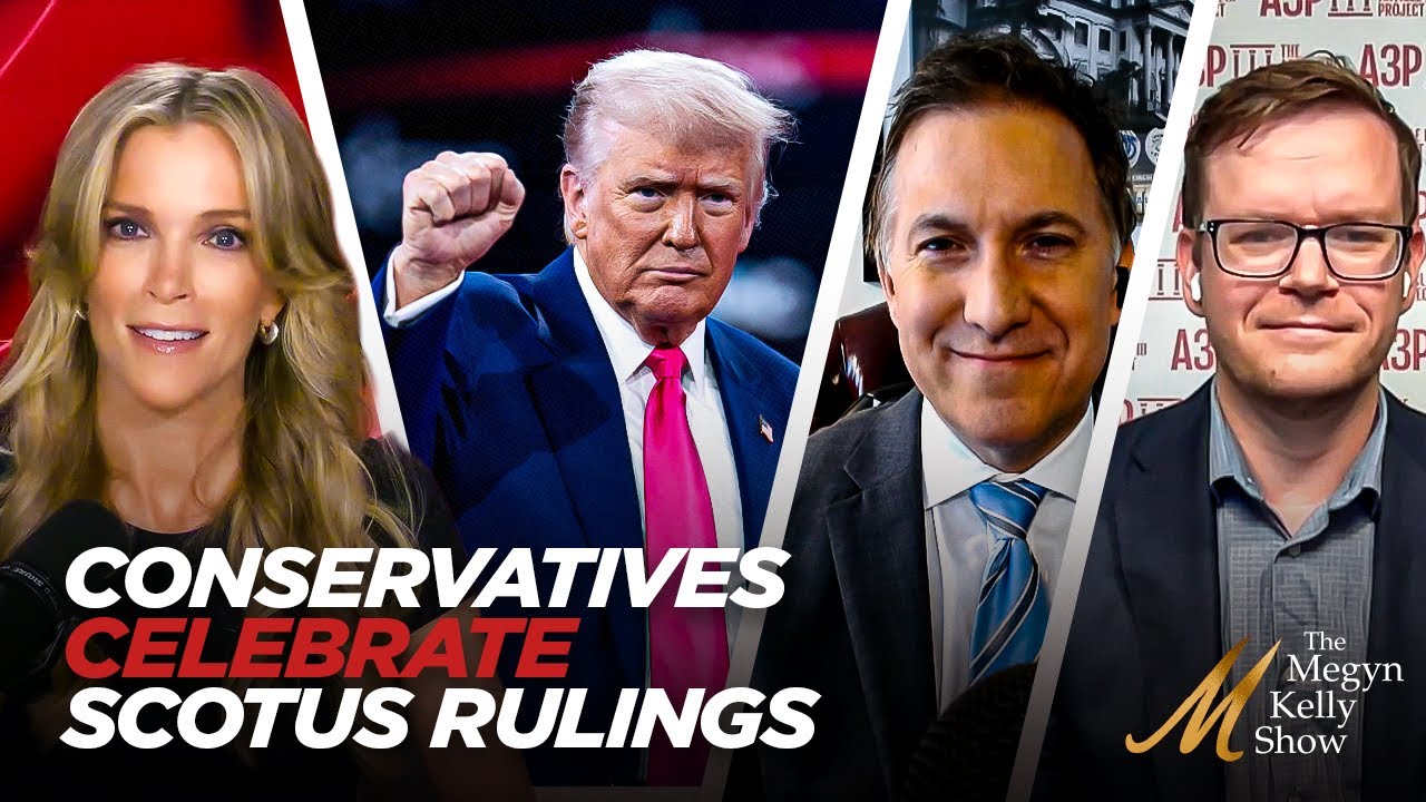 Conservatives Celebrate Three Massive 6-3 Rulings at SCOTUS, with Dave ...