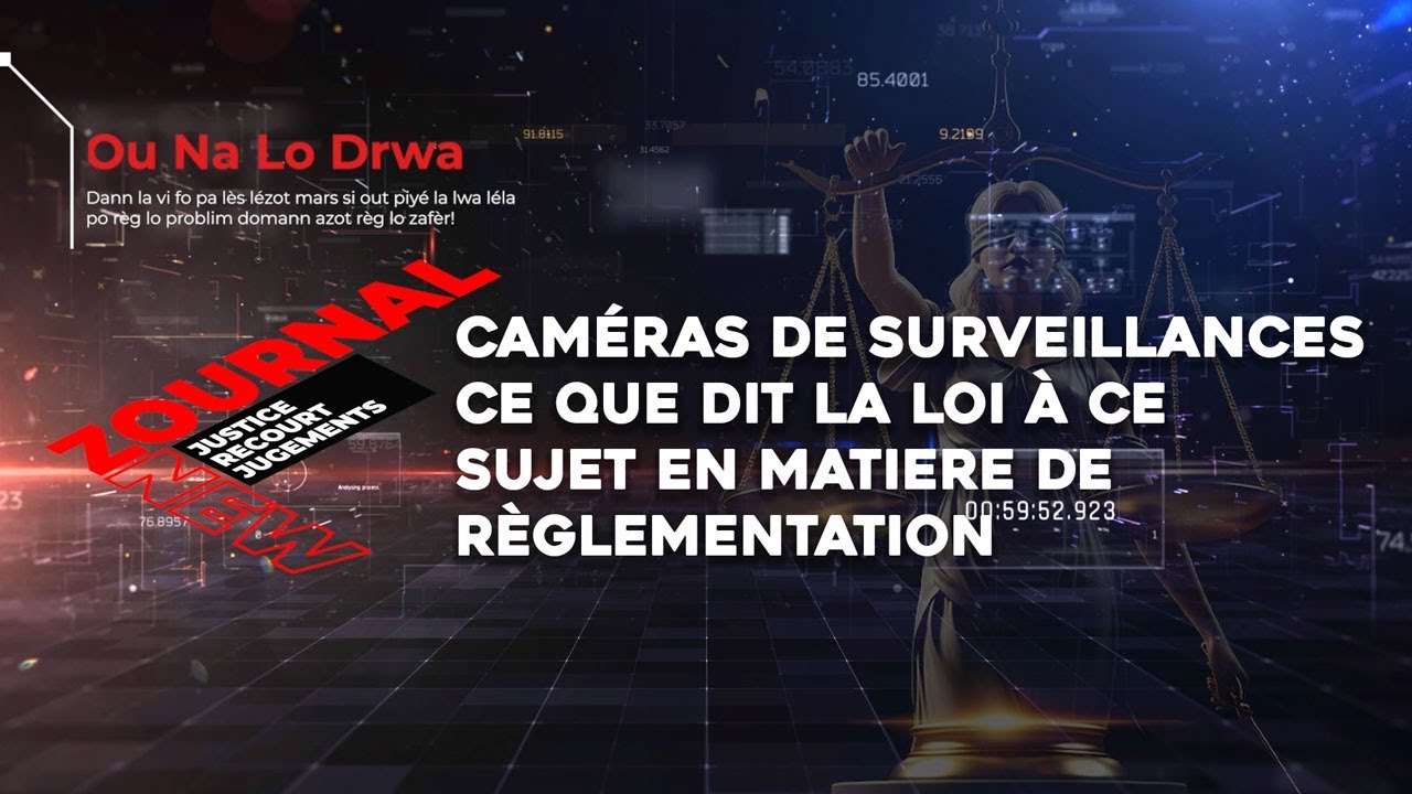 Caméra de surveillance ce que dit la loi - YouTube