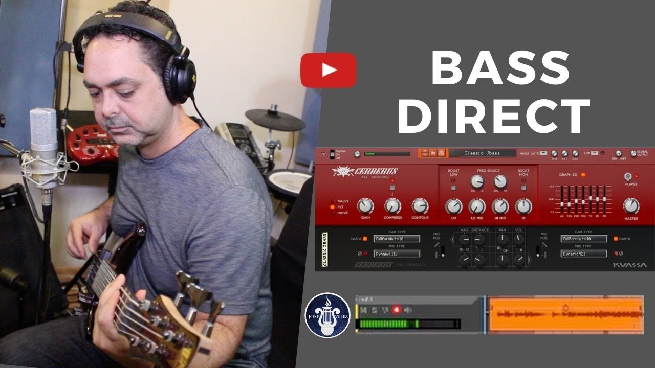 Tracking Bass with Cerberus Bass Amp Simulator | KUASSA / Season 5 ...
