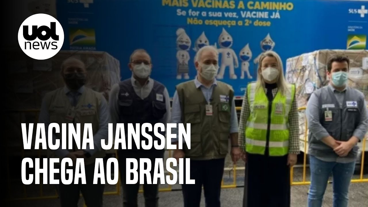 Vacina da Janssen: Brasil recebe primeiro lote com 1,5 milhão de doses ...