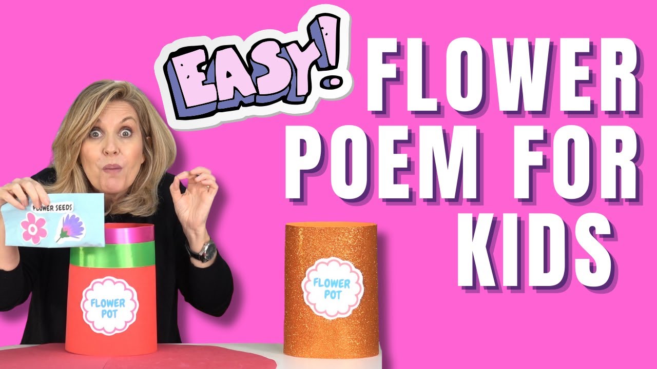 Easy Flower Poem For Kids | From Seed to Flower | Action Rhyme To Learn ...