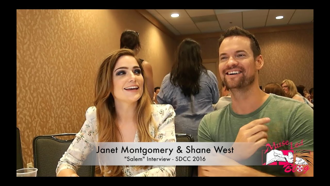 Janet Montgomery & Shane West "Salem" SDCC 2016 Interview | MuseLed ...