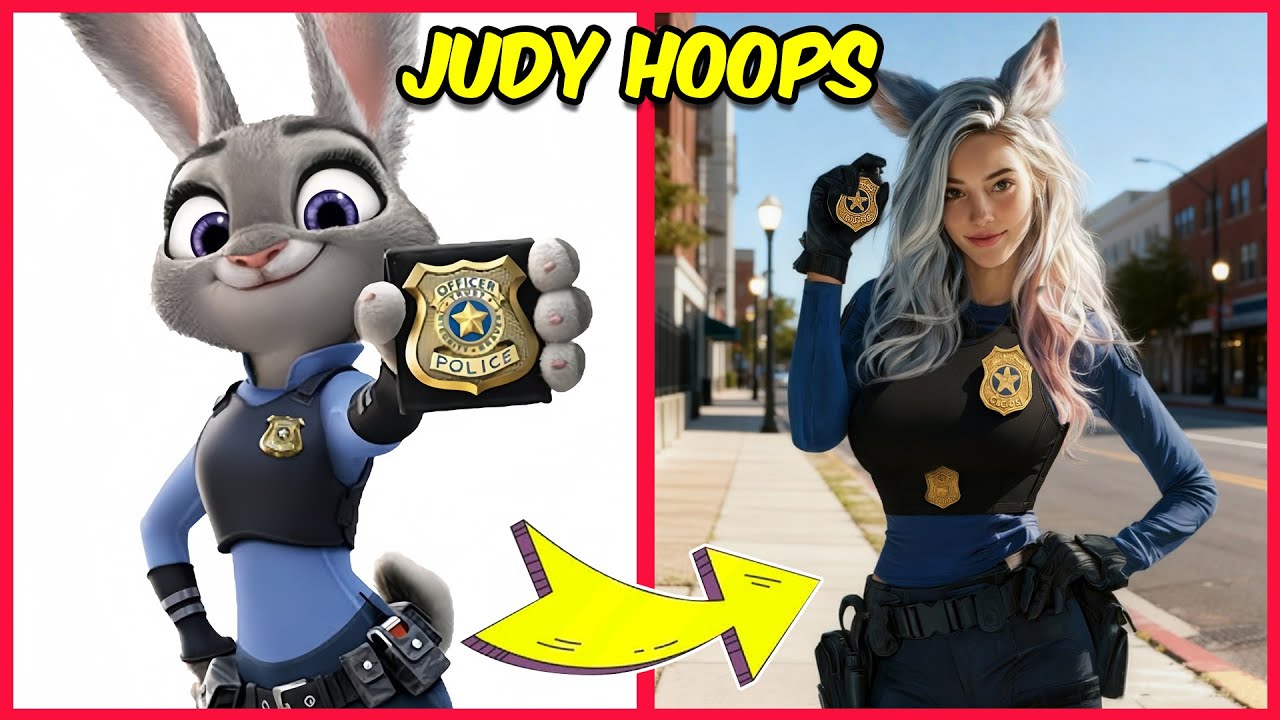 ZOOTOPIA 2 en la vida REAL🦊Adivina El Personaje De ZOOTOPIA 2🥰Nick ...