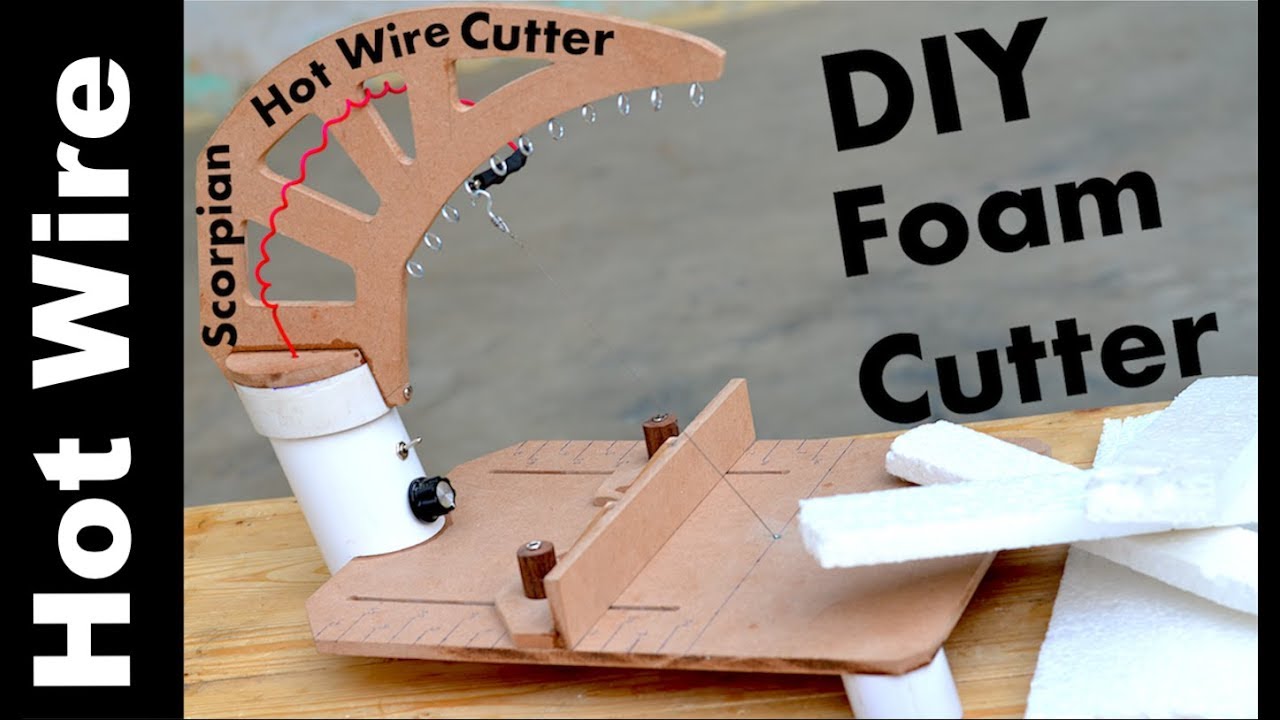 How to make a Hot Wire Foam Cutter (Cordless) - YouTube