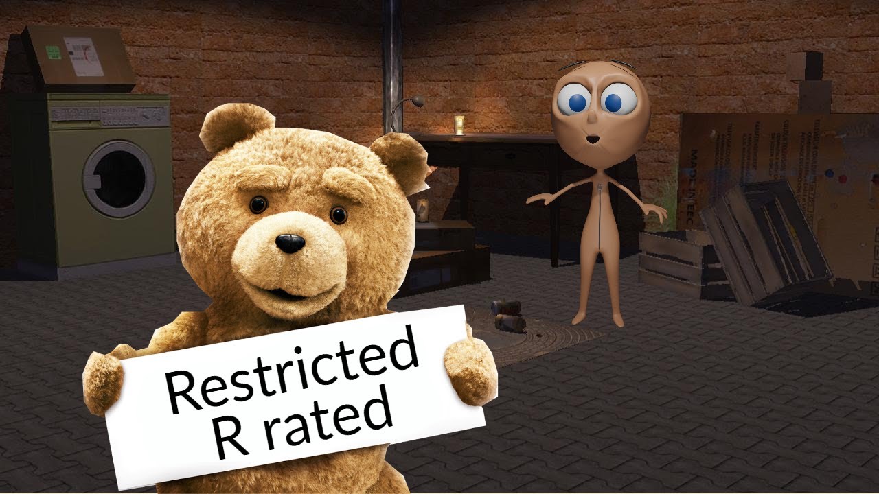 Sackboy the alien watches Ted movie - YouTube