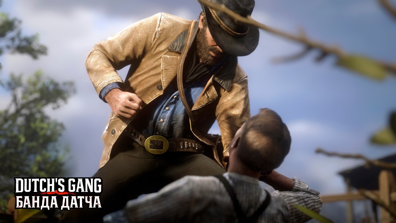 Dutch’s Gang Series - Emotional scene. Based on the game Red Dead ...