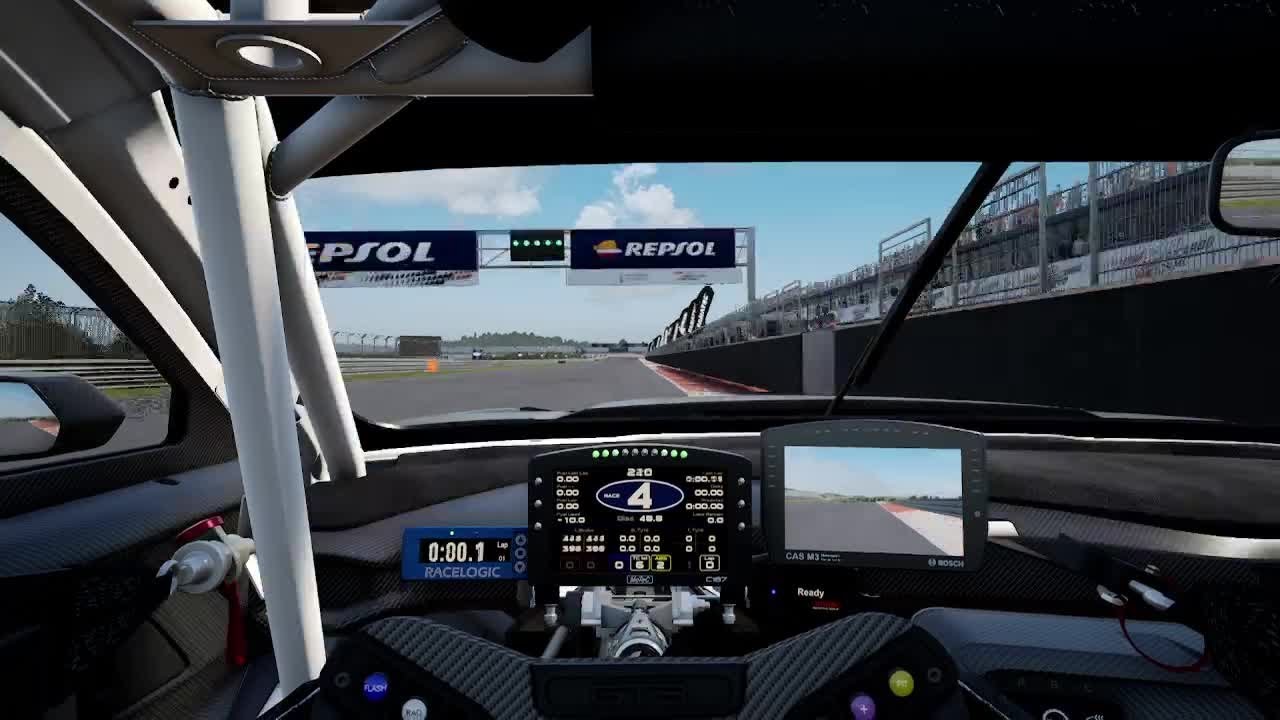 ACC Valencia Ford Mustang GT3 (Dry) Track Guide (Hotlap + Telemetry ...