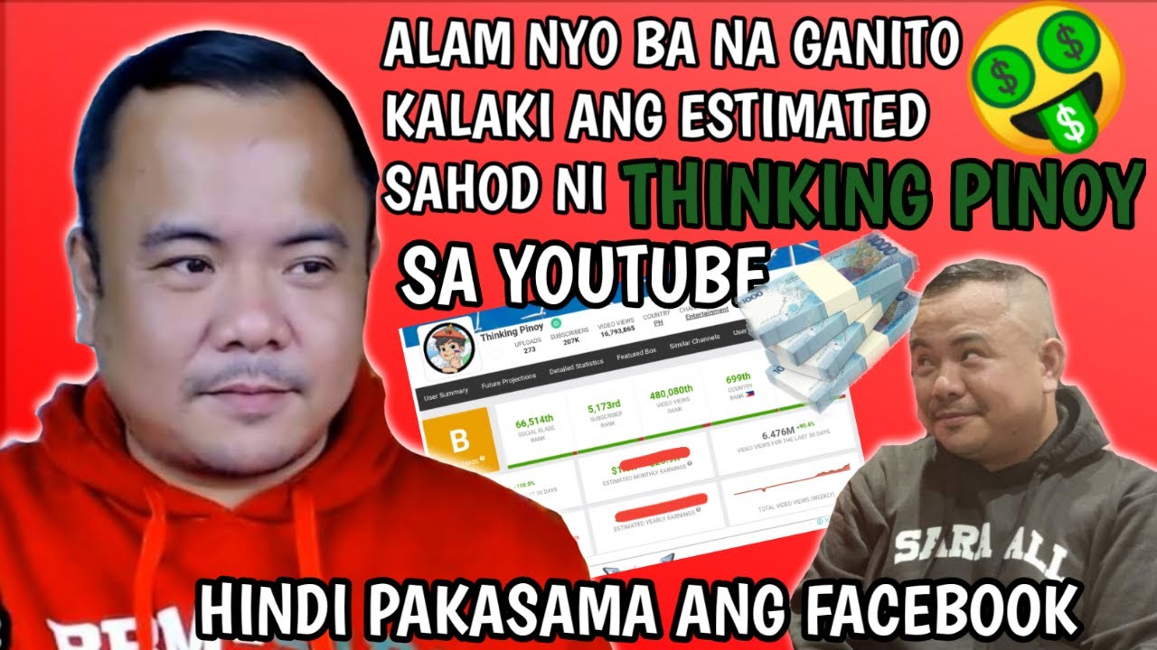 Thinking Pinoy youtube sahod 2022 - YouTube