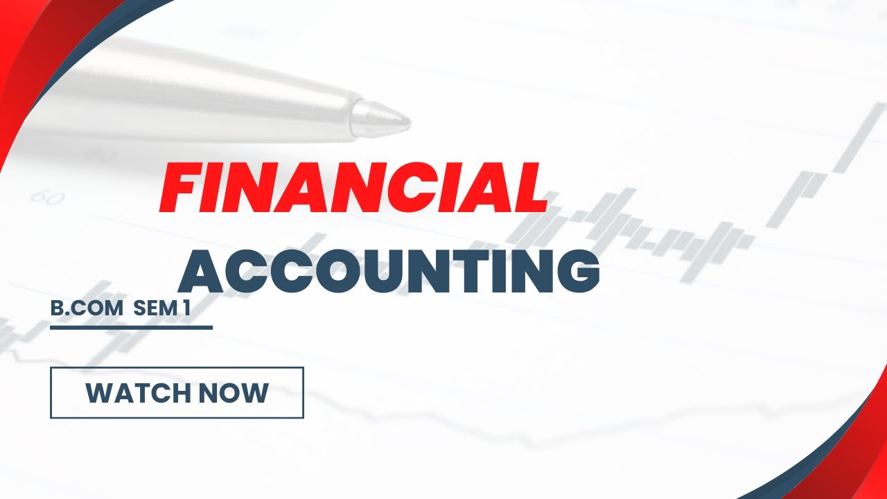 B.COM - SEM 1 - Financial Accounting - Unit 5 Royalty and Insurance Claims L2 12 - YouTube