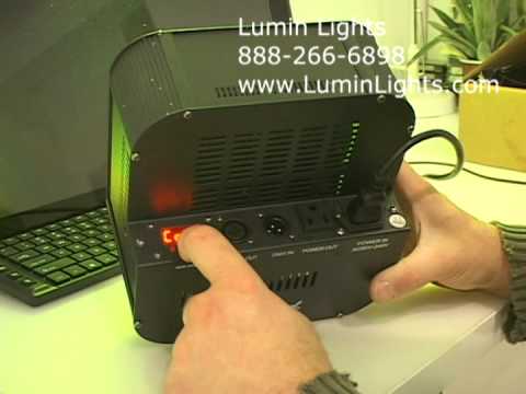 Lumin Lights Slick Par 6 UV light Tutorial - YouTube