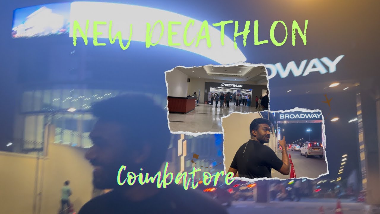 New Decathlon showroom in Broadway Mall, Coimbatore 🎉| Must Visit ...