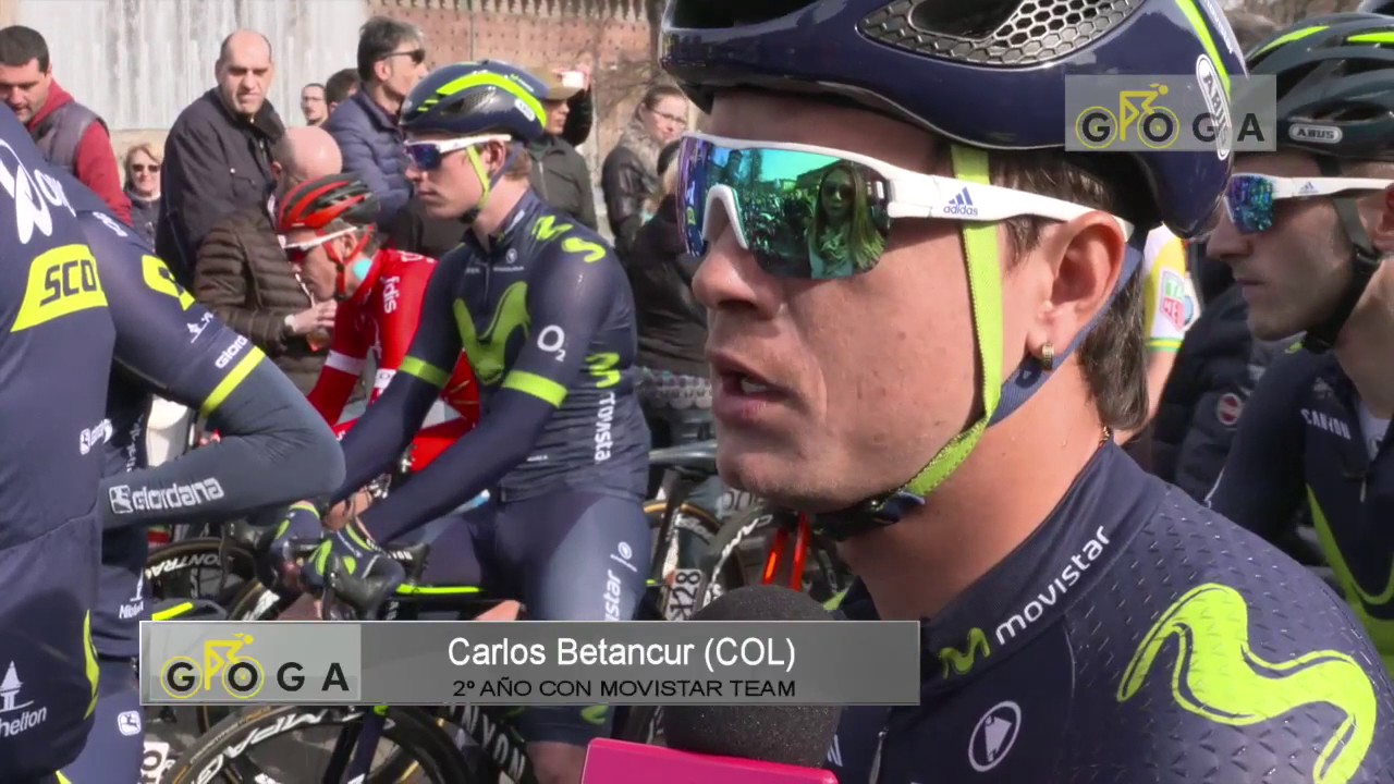 VIDEO ENTREVISTA Carlos Betancur en Milan San Remo 2017 - YouTube