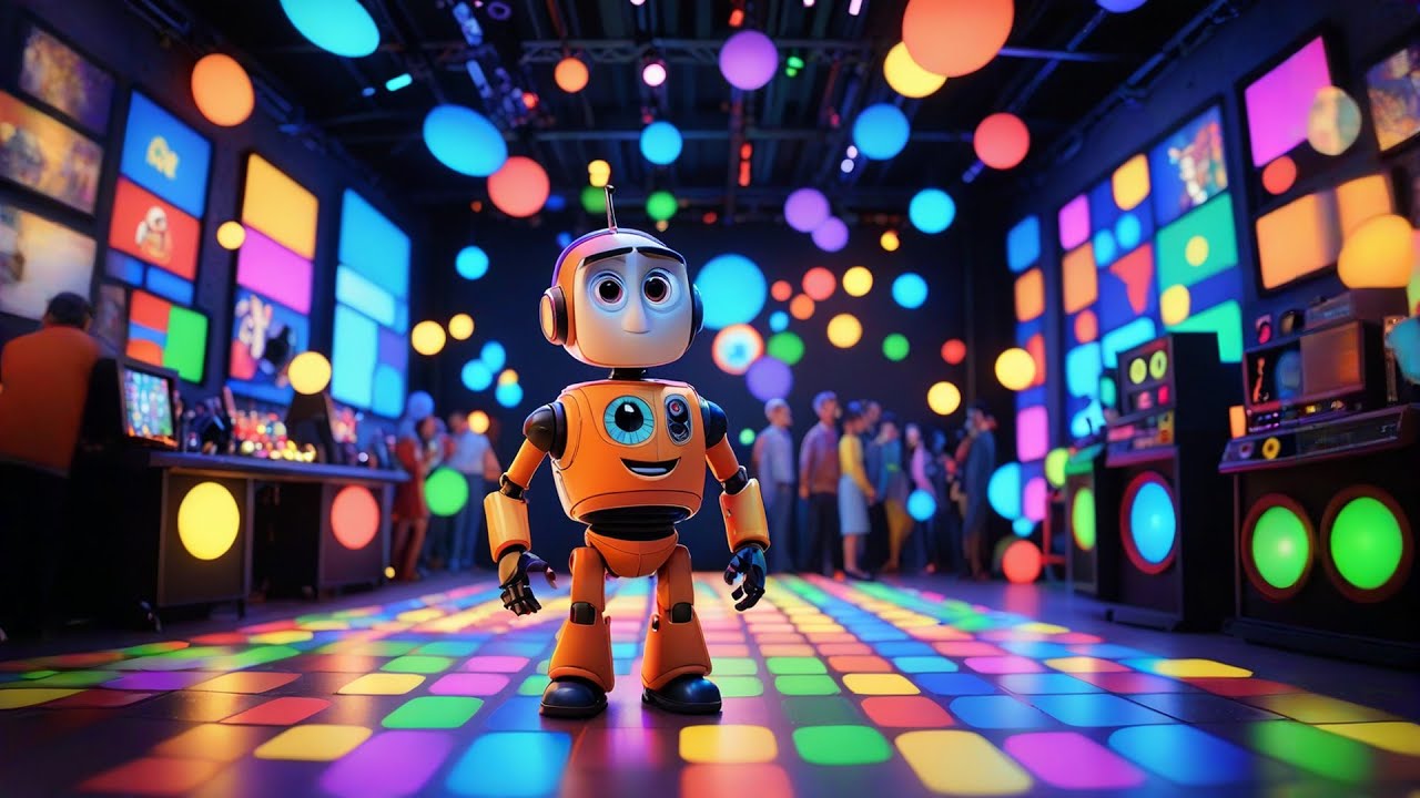 Robot’s Silly Dance Moves 🤖💃 | Fun Kids Song | Learning Video for ...