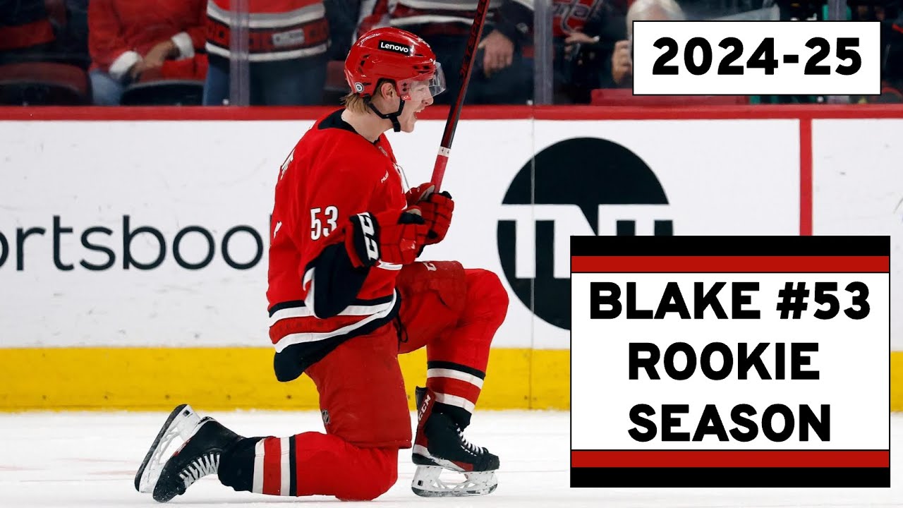 Jackson Blake - 2024-25 Rookie Season Highlights [Skills, Vision ...