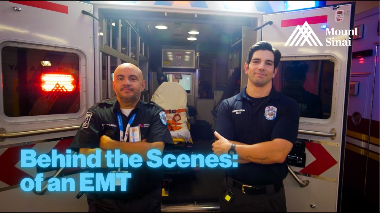 Behind the Scenes of an Emergency Medical Technician - YouTube