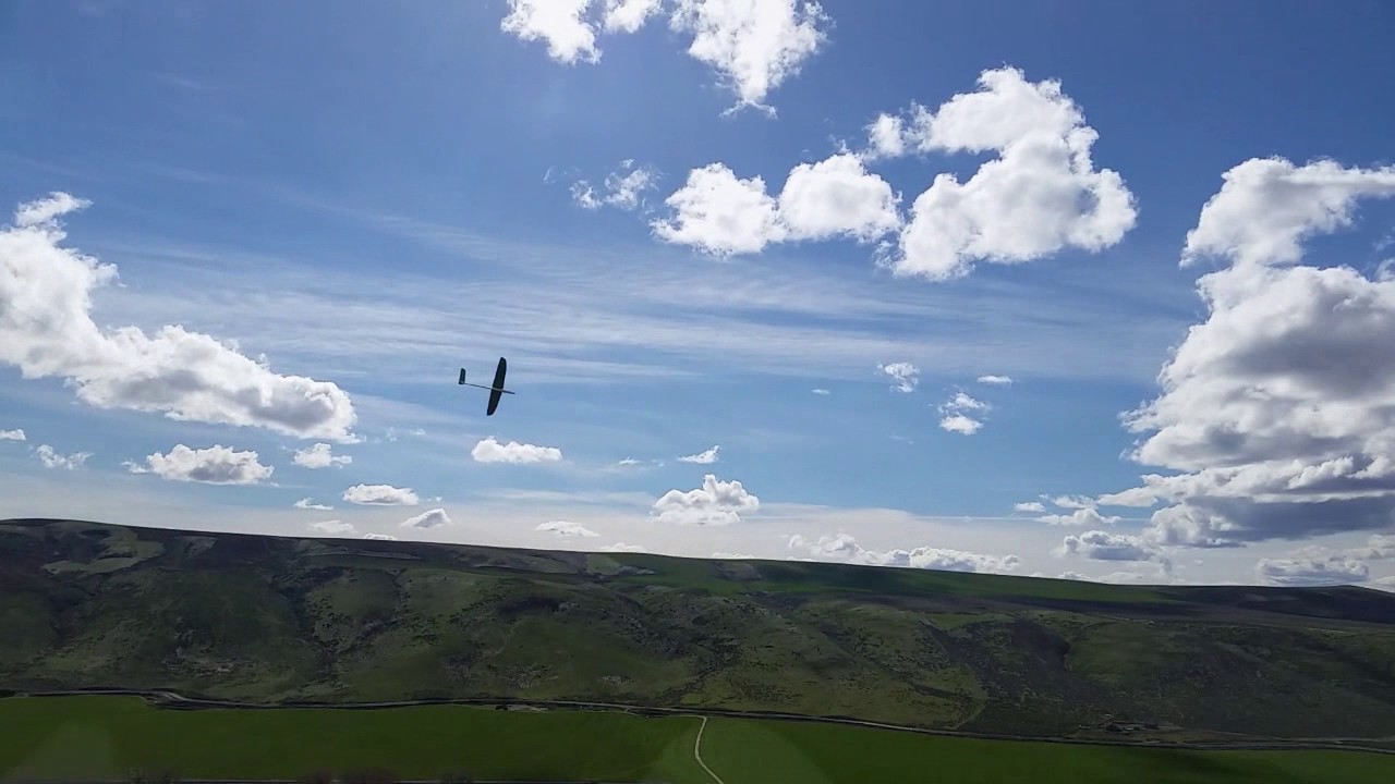 Slope Soaring at Eagle Butte March 2017 - YouTube