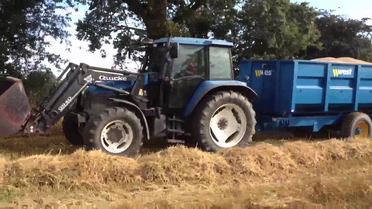 Harvey driving a tractor! - YouTube