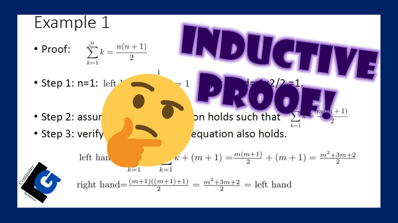 How to prove Mathematical Equations with Inductive Proof? - YouTube