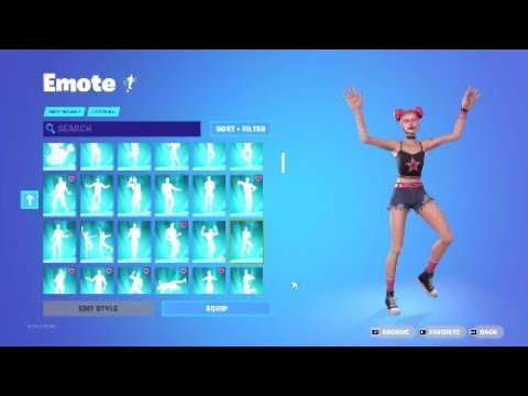 Fortnite *STARLIT* Emote In Real Life - YouTube