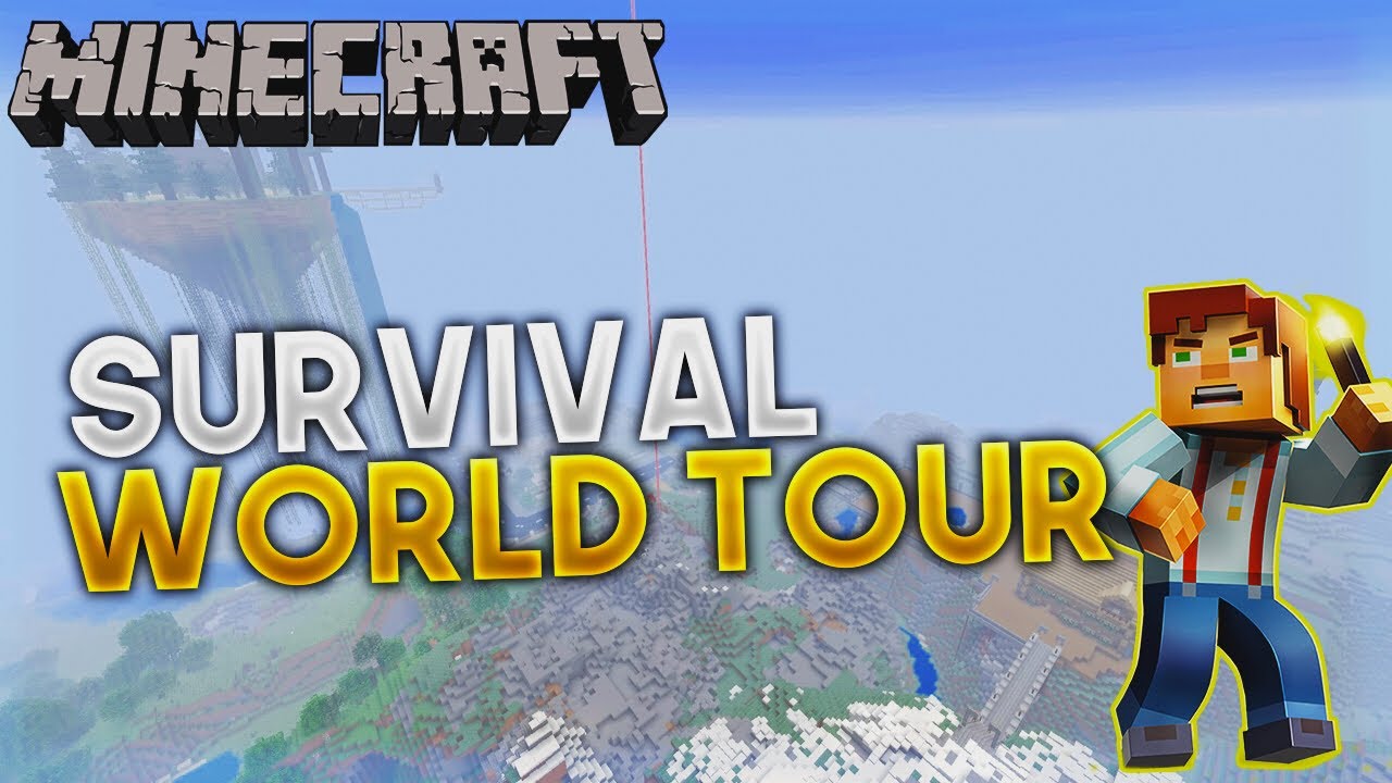 Minecraft Survival World Tour - YouTube